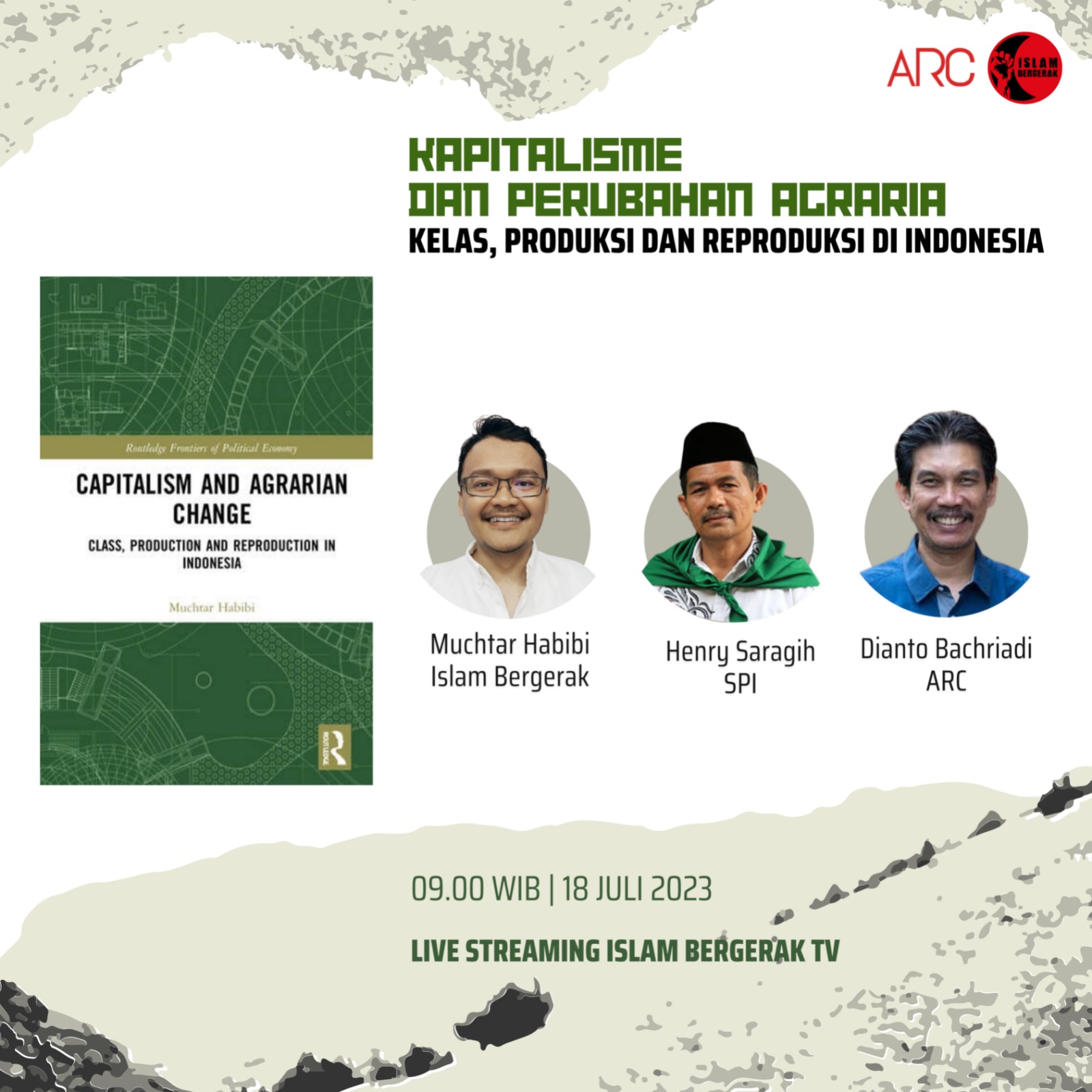 Bedah Buku "Capitalism and Agrarian Change Class, Production and ...